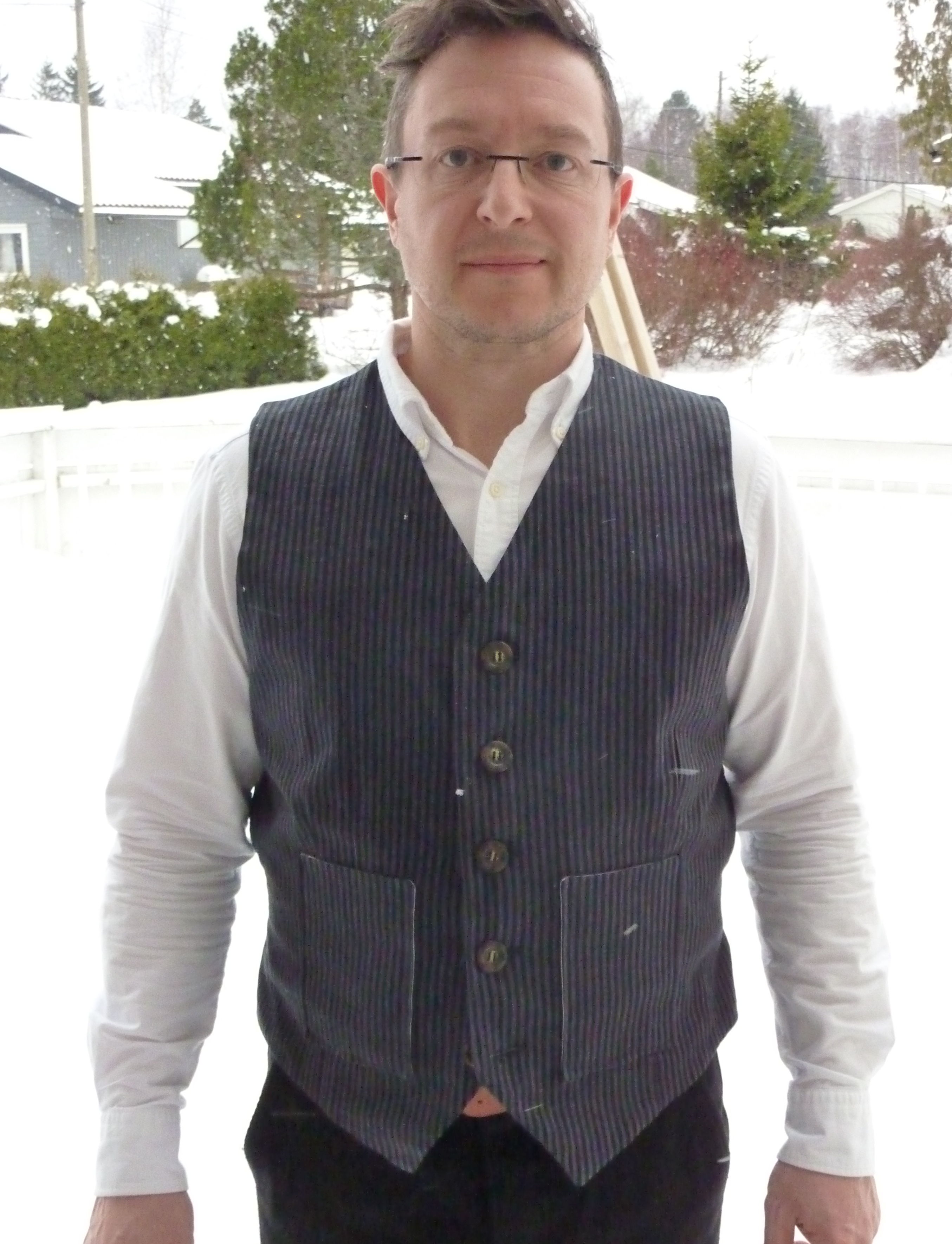 Waistcoat Project v3: With added denim ruggedness – Well Dressed Dad